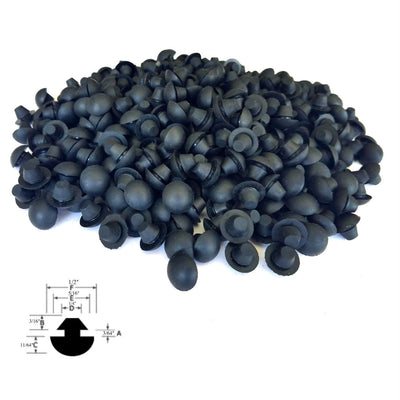 Push-In Rubber Bumper Feet Stoppers/Rubber Hole Plugs/Rubber Button Gr ...
