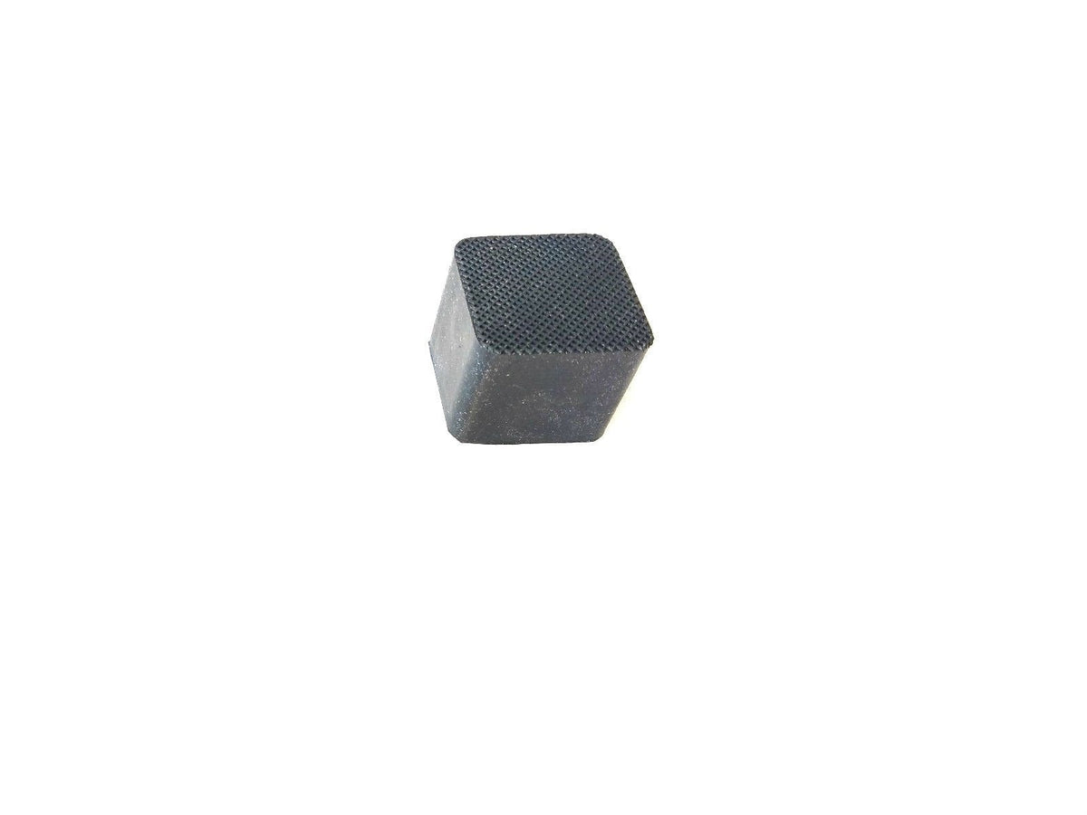 Square Rubber Feet/Chair Leg Caps For Stools and Table Legs 1" I.D x 1 ...